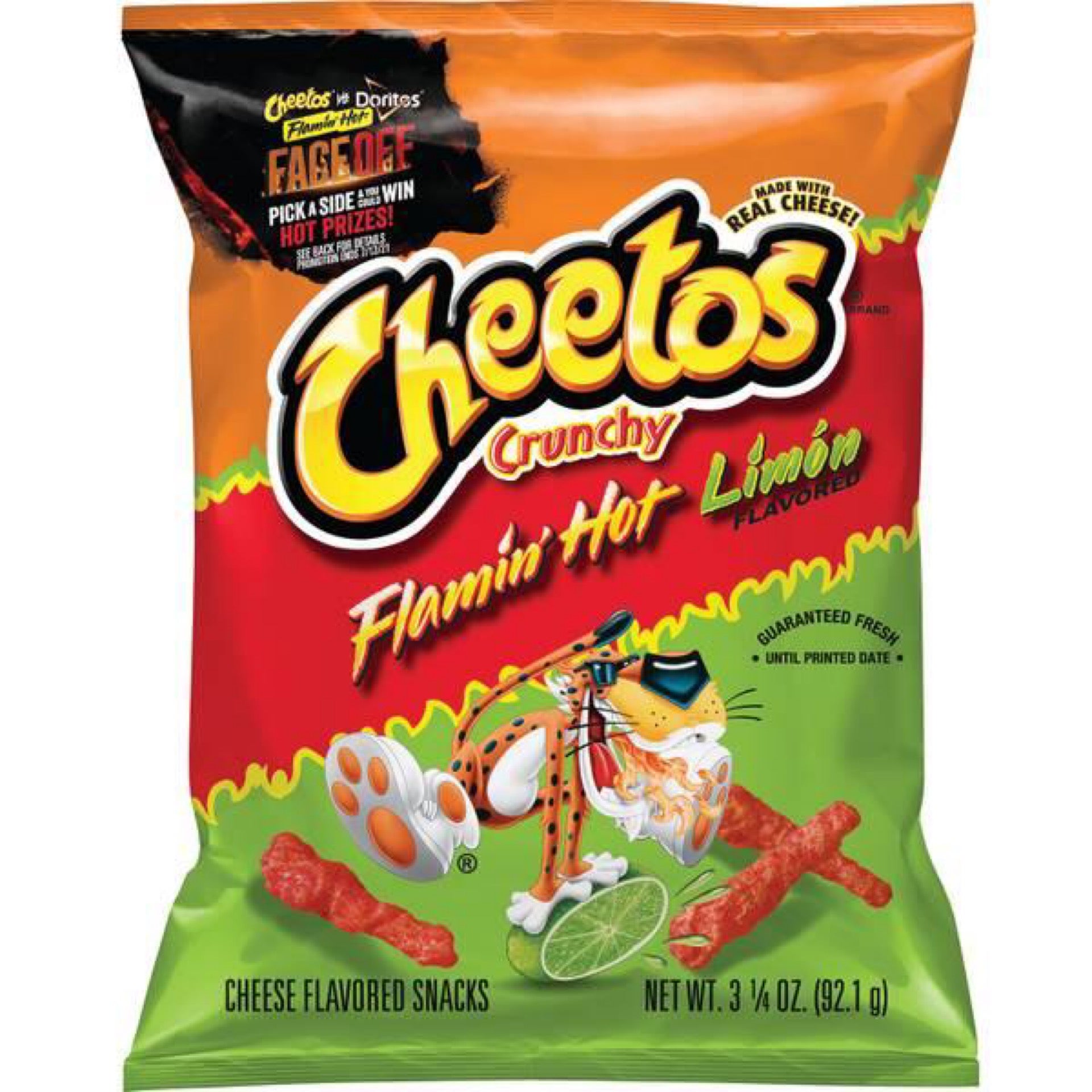 Cheetos Crunchy Flamin Flavored Snack Chips Oz Alta Vista Mercantile